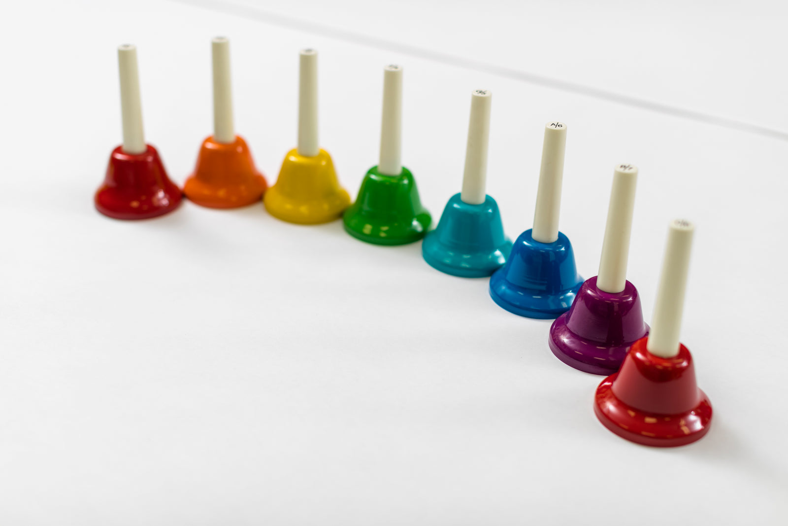 KIDSPLAY® 8-Note C Major Diatonic Hand Bell Set (RB108)